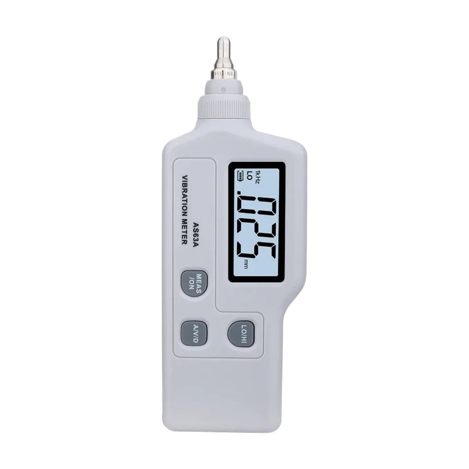 Portable Vibration Meter Smart Sensor AS63A Acceleration / Displacement ...