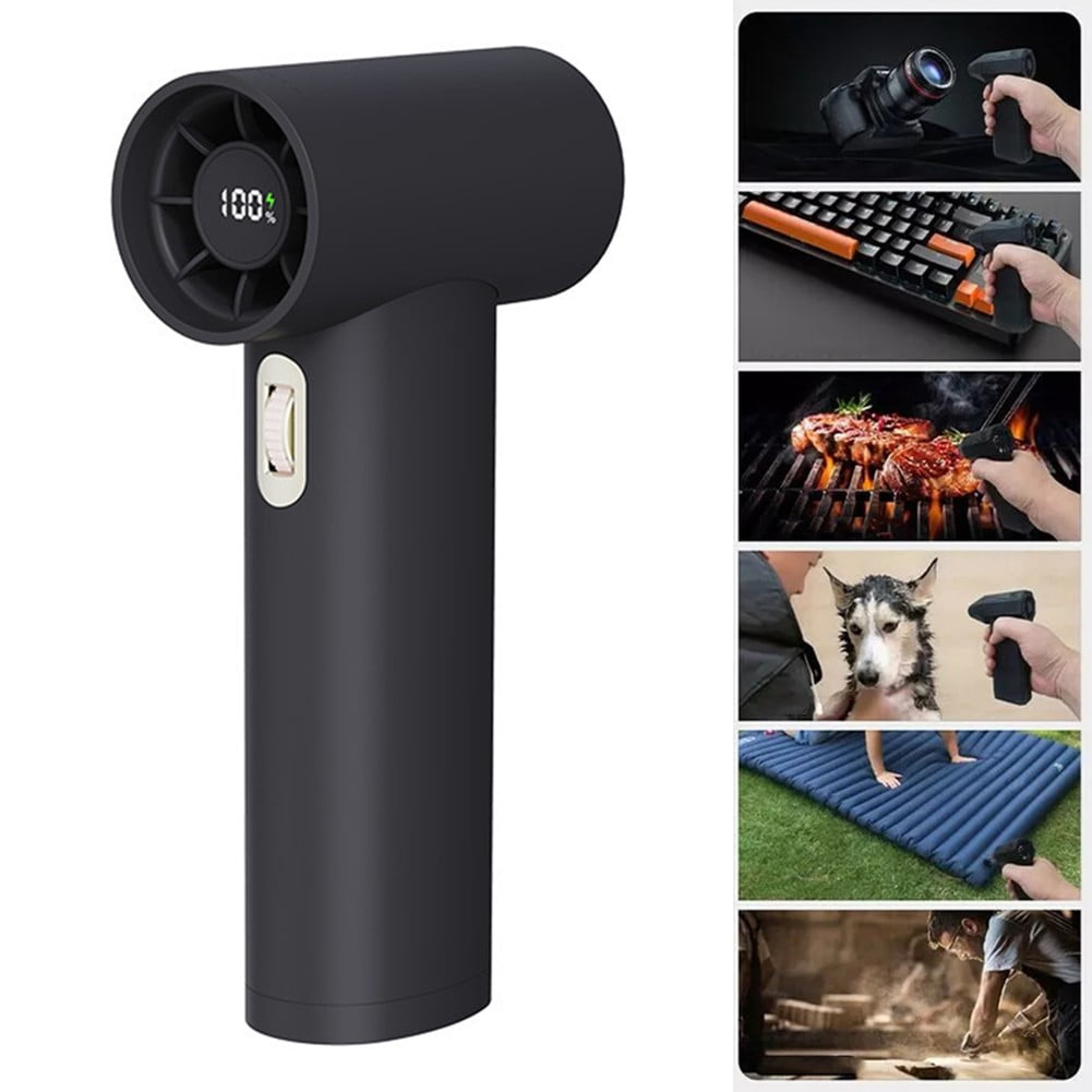 Portable Violent Blower Mini Turbo 100 Gear Wind Speeds Adjustable ...