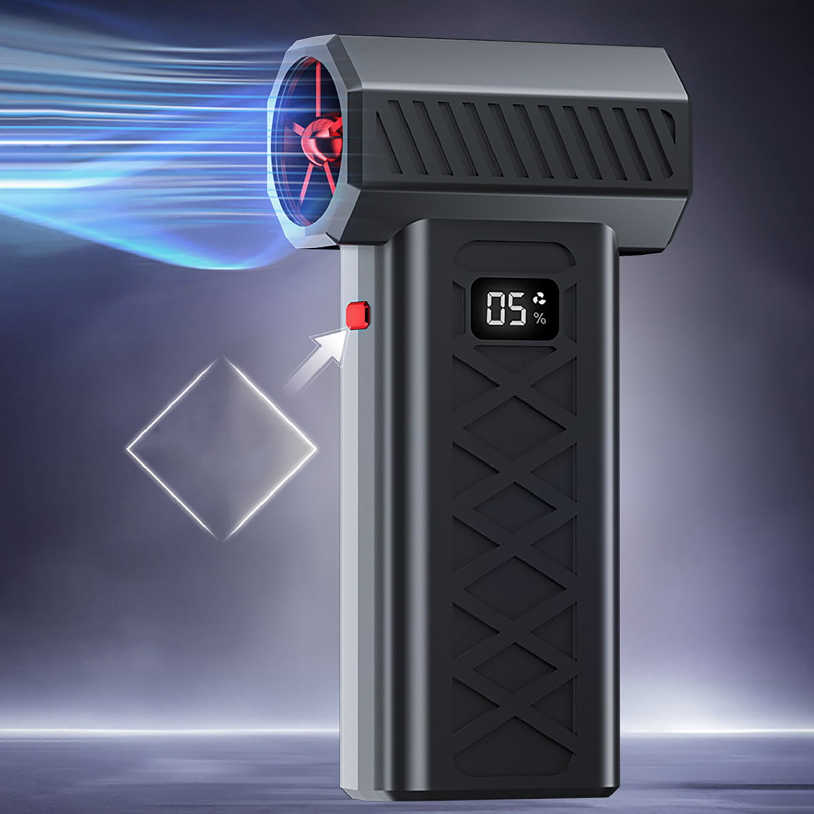 Portable Violent Fan, High-Velocity Portable Air Blower, Multi-Speed ...