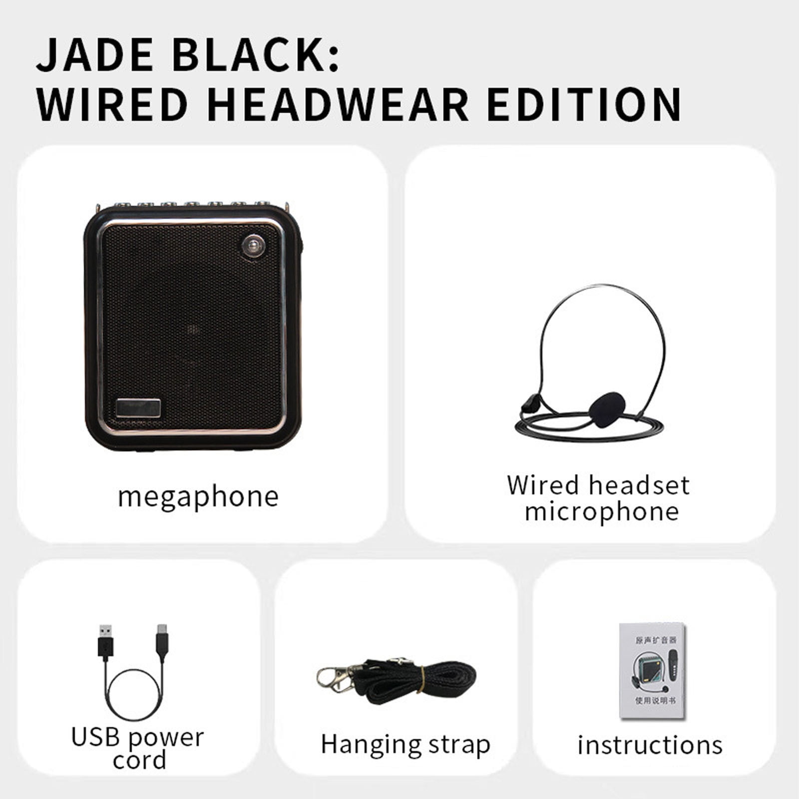 Portable Voice Amplifier,Bluetooth Rechargeable Personal Voice ...