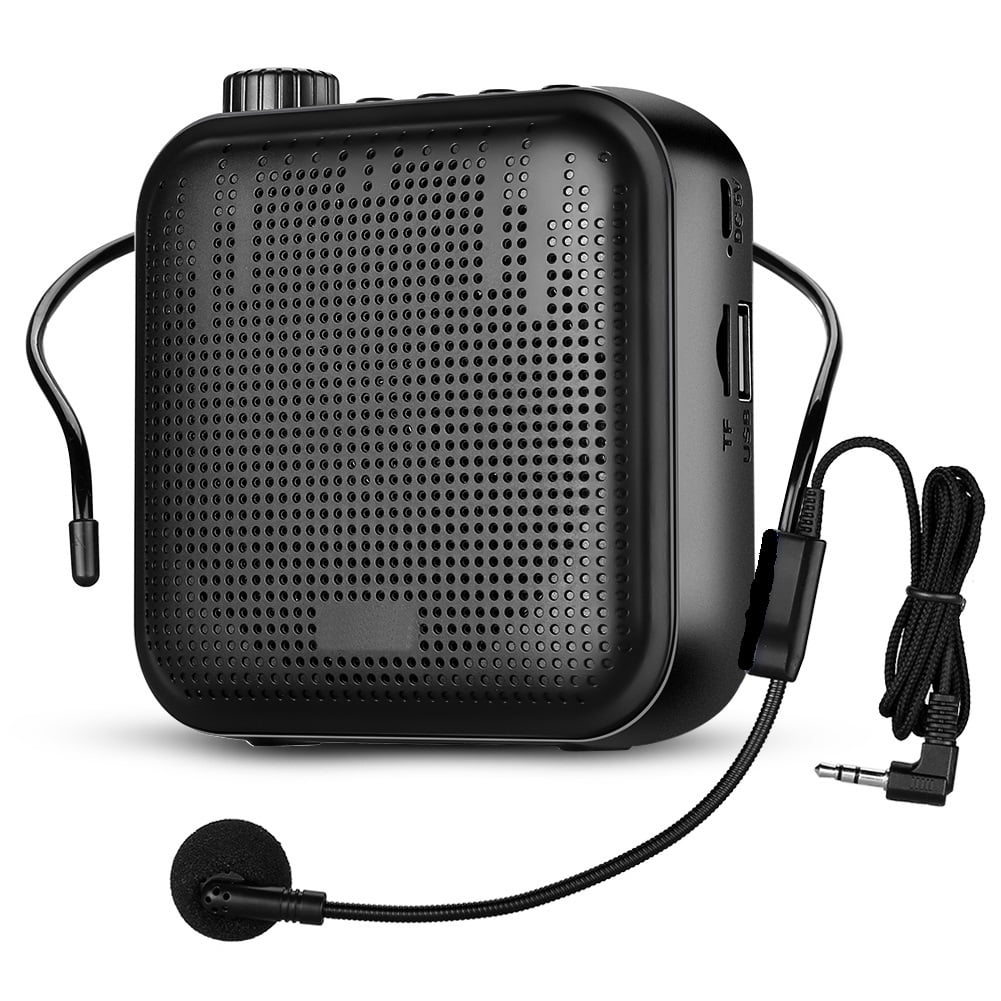 Portable Voice Amplifier Megaphone Mini Speaker with Microphone ...