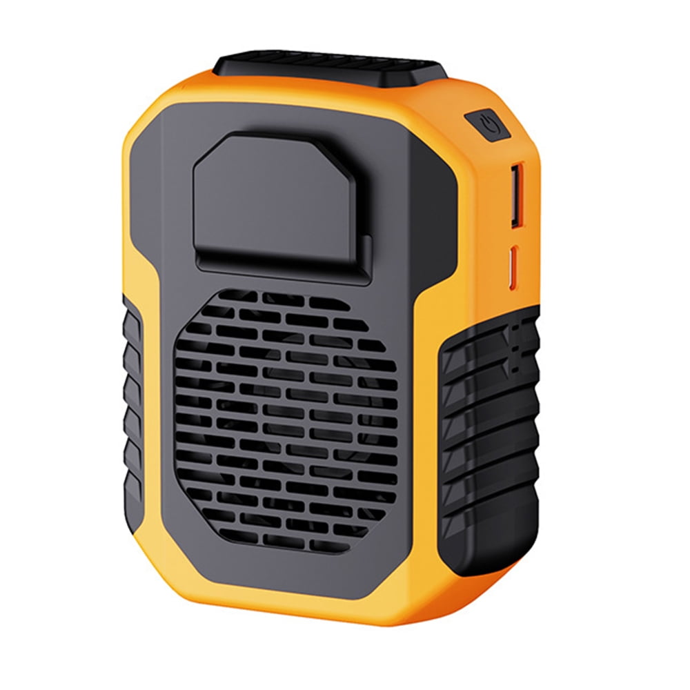 Portable Waist Clip Fan, 6000mAh Battery Operated Necklace Fan, 23 ...