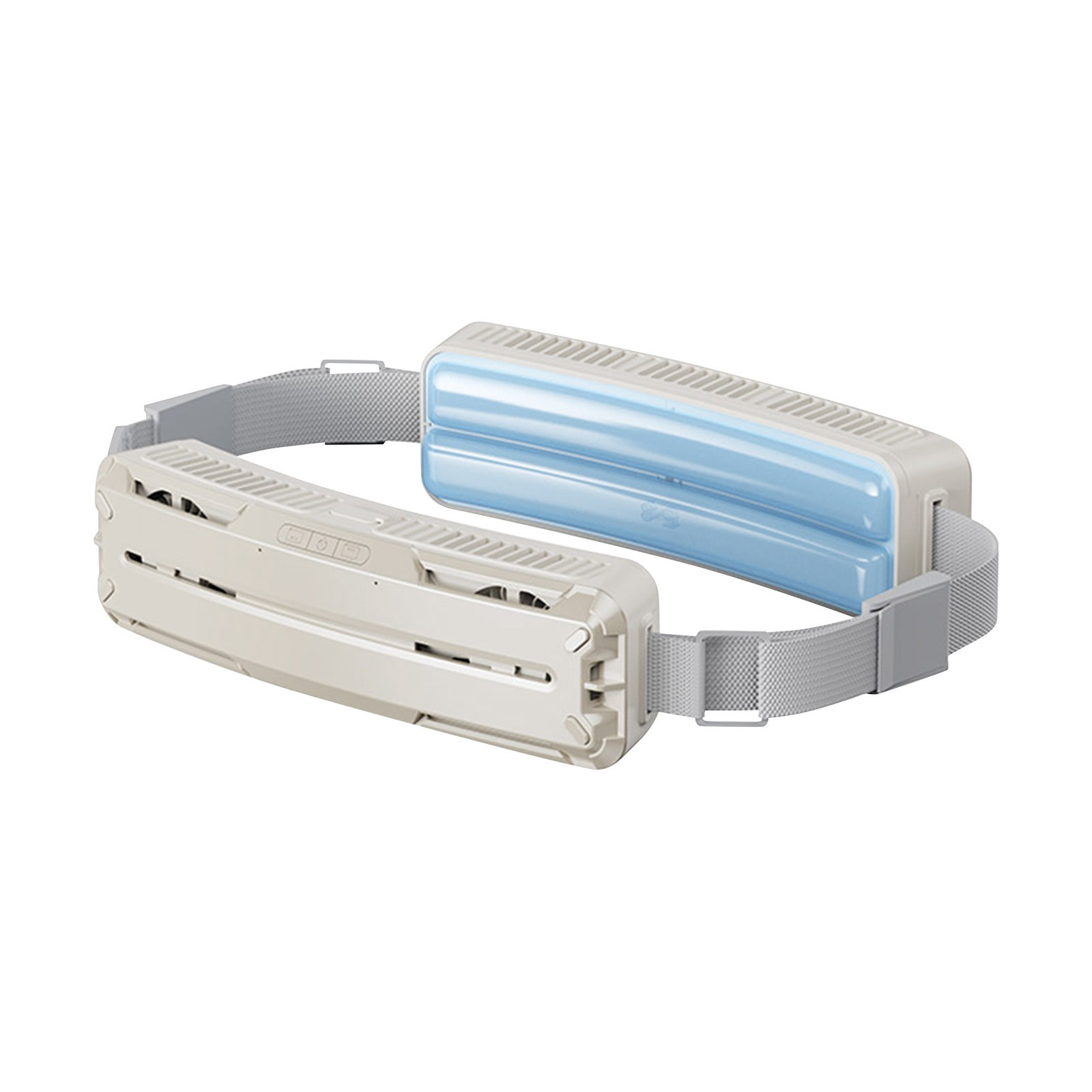 Portable Waist Fan with 2 Icy Cooling Plates, Wearable Air Conditioner ...