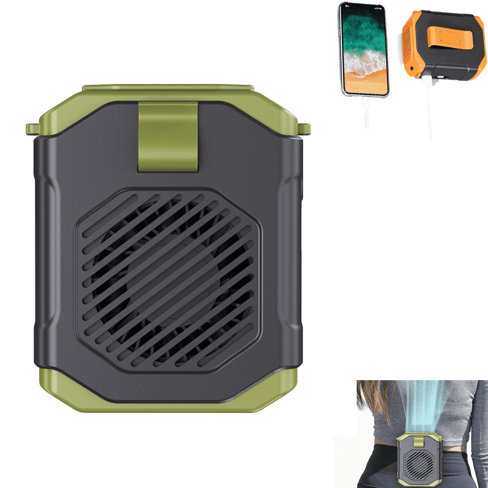 Portable Waist Fan | Adjustable Wind Speed - Personal Travel Fan,for ...