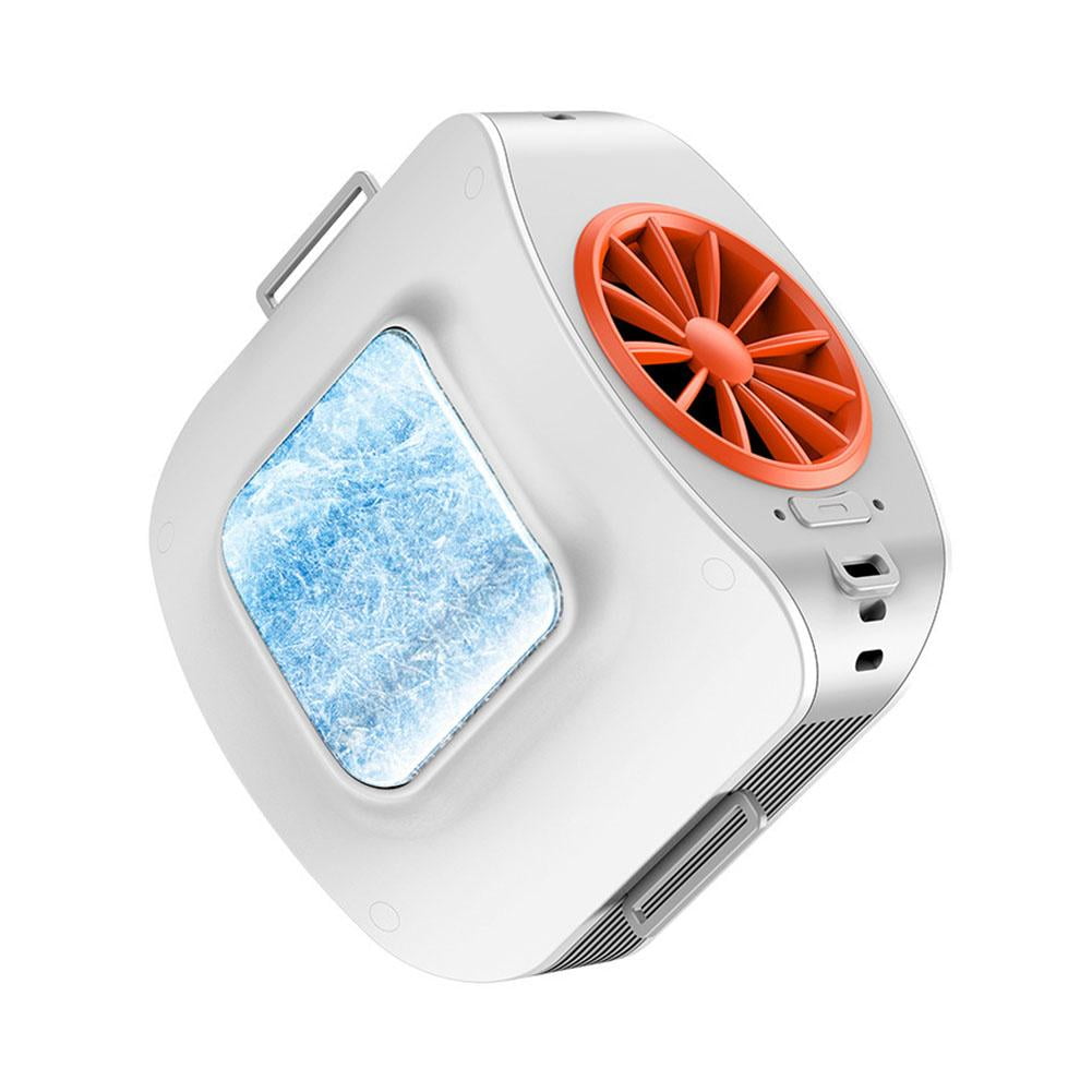 Portable Waist Fan Conditioner with Cooling Plate, Wearable Belt Personal Fan 10,000 Amh ...