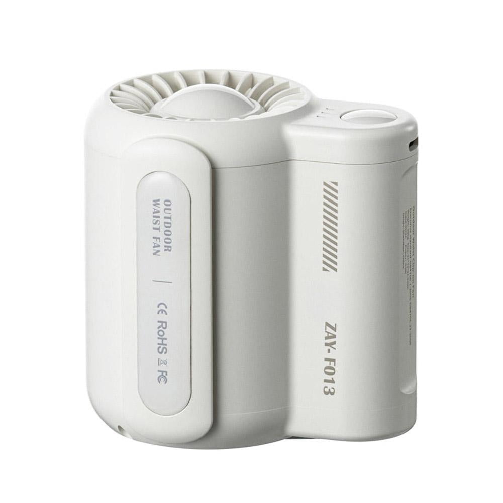 Portable Waist Fan - Turbo Air Flow, 3 Speeds, ABS+PP Material, 4500mAh ...