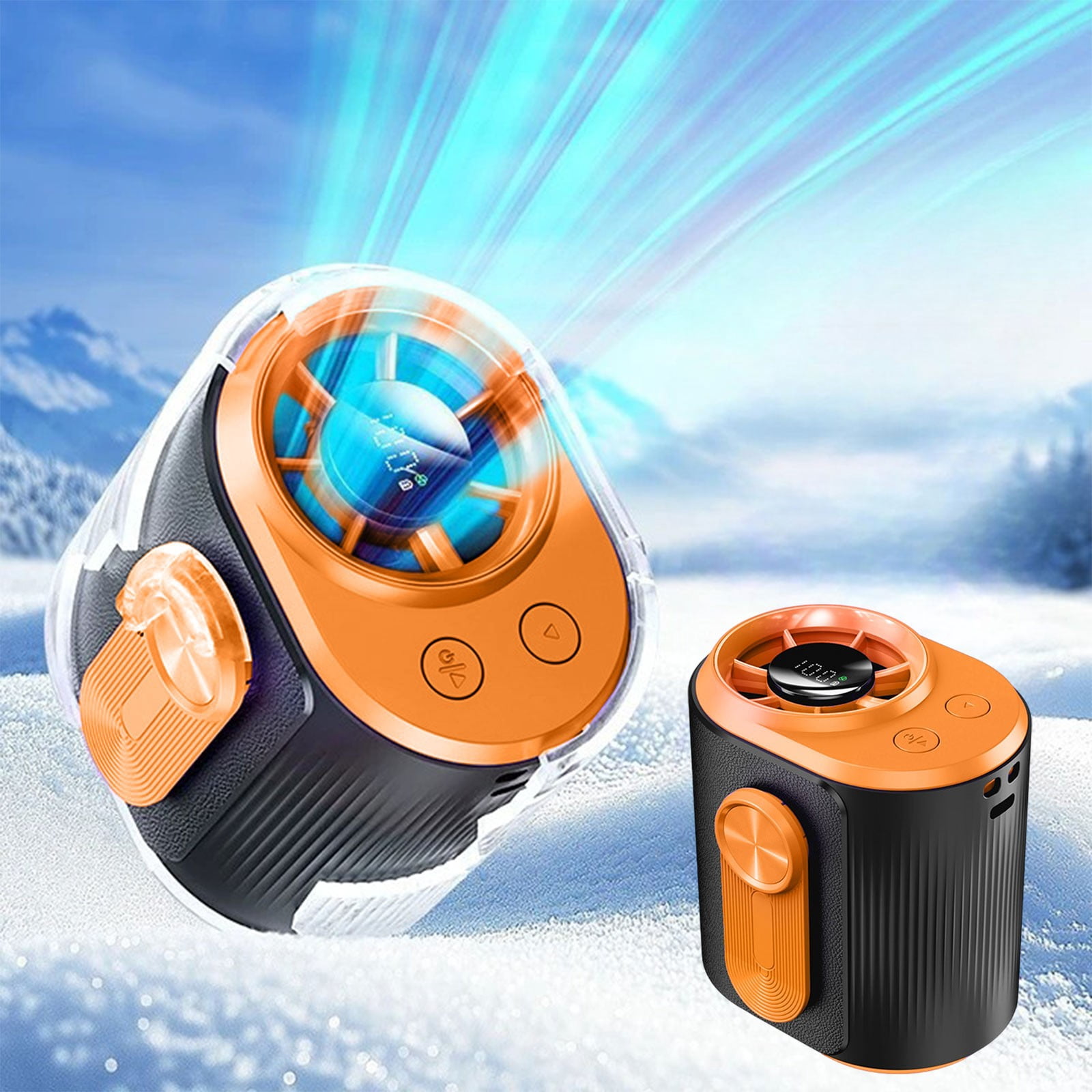Portable Waist Hanging Fan Outdoor,Lumiez Shirt Cooling Fan ...