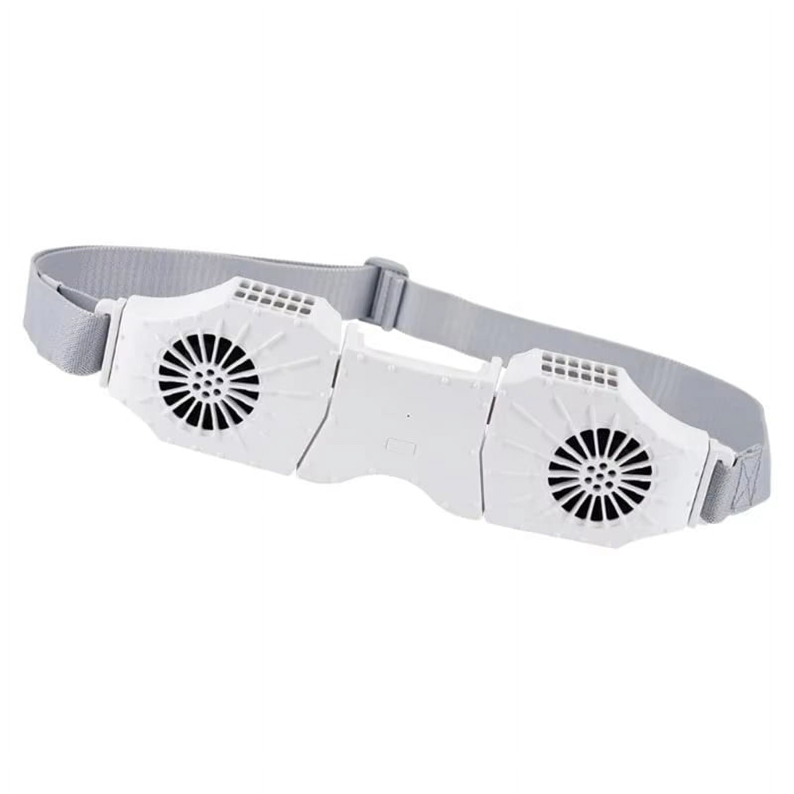 Portable Waistband Fan,Rechargeable Clip-on Belt Fan with Air ...