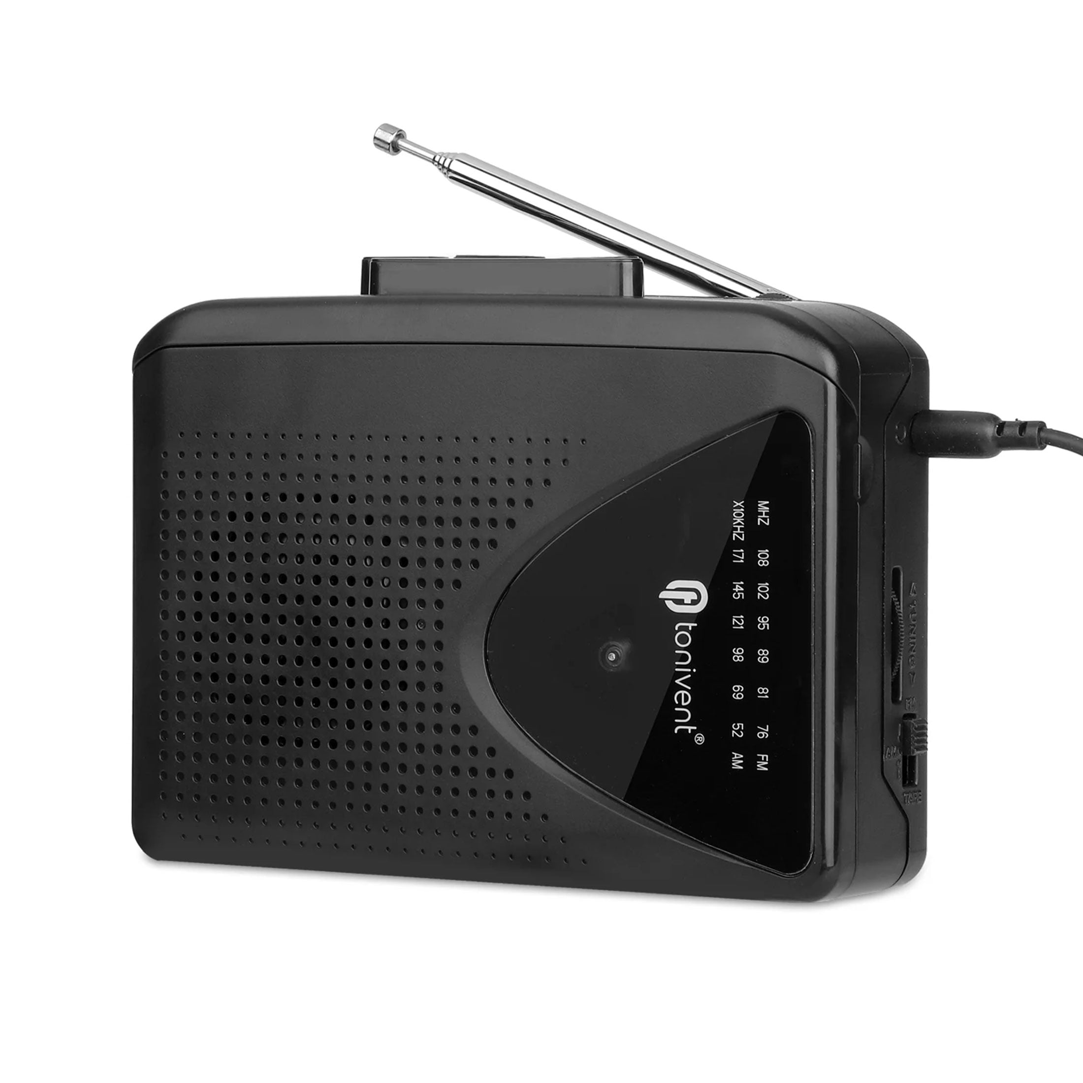 EEEkit Walkman, AM/FM Radio Cassette Player, Built-in Speaker, 3.5mm ...