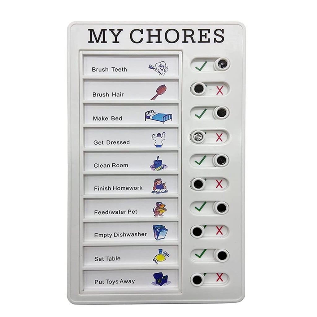 Portable Wall Mount Daily Affairs Checklist Boards Adjustable Checklist ...