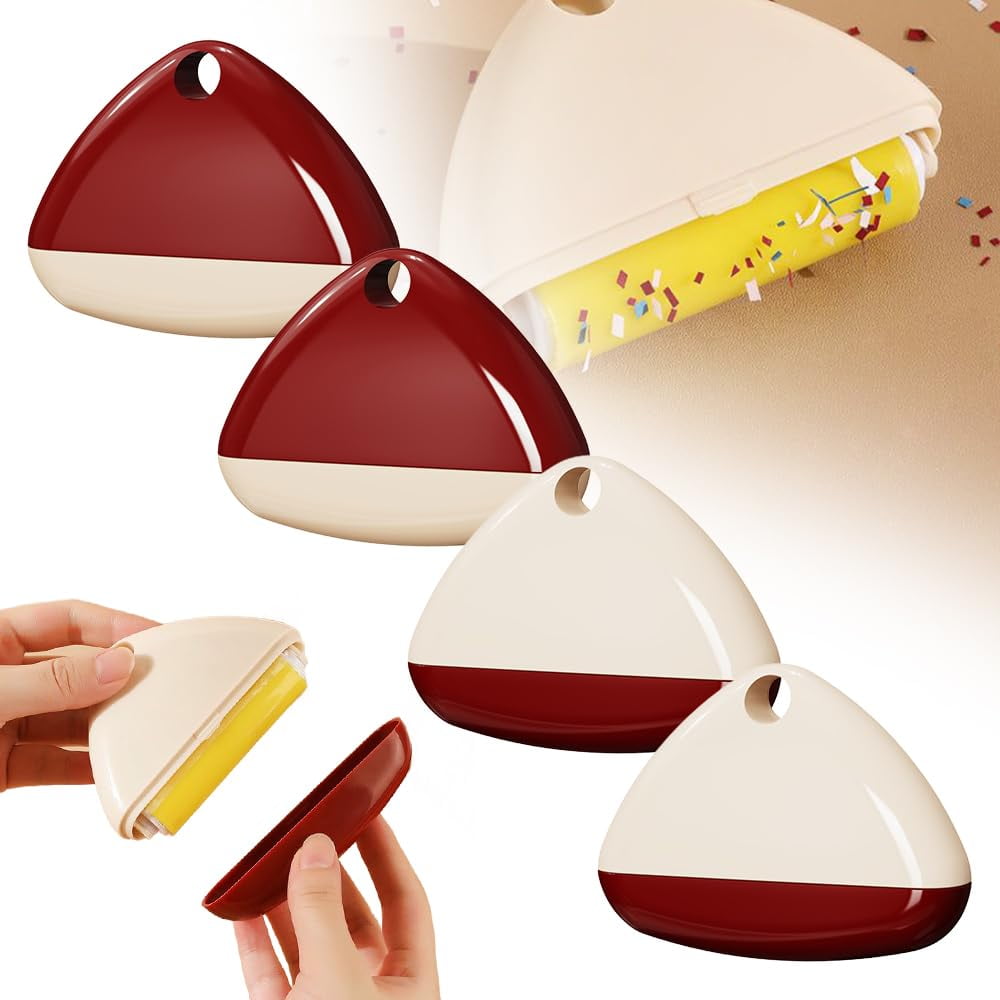 Portable Washable Lint Roller, 2026 New Reusable Mini Lint Roller for ...
