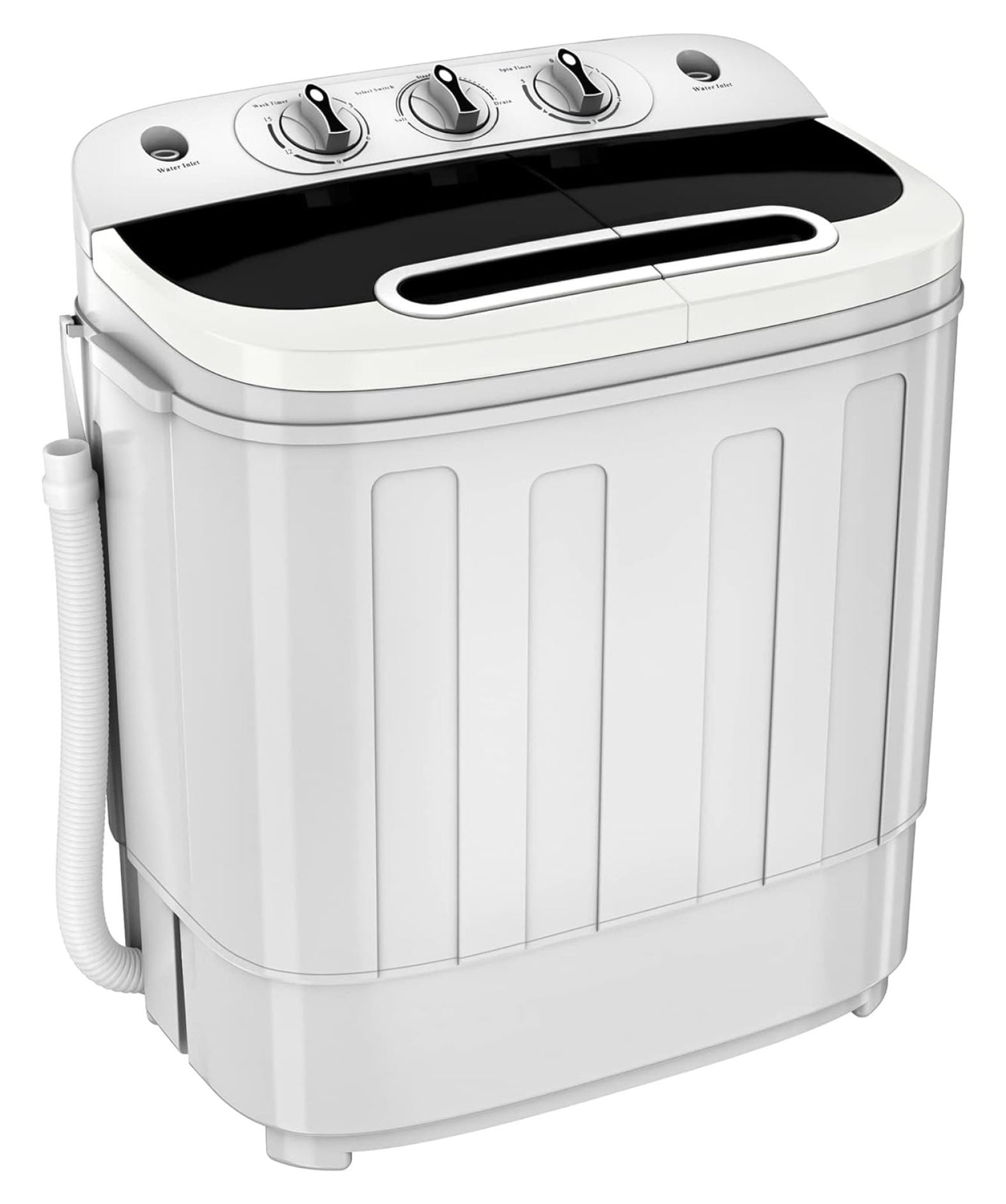 Portable Washing Machine 13lbs Capacity, Compact Mini Tub Washer and ...