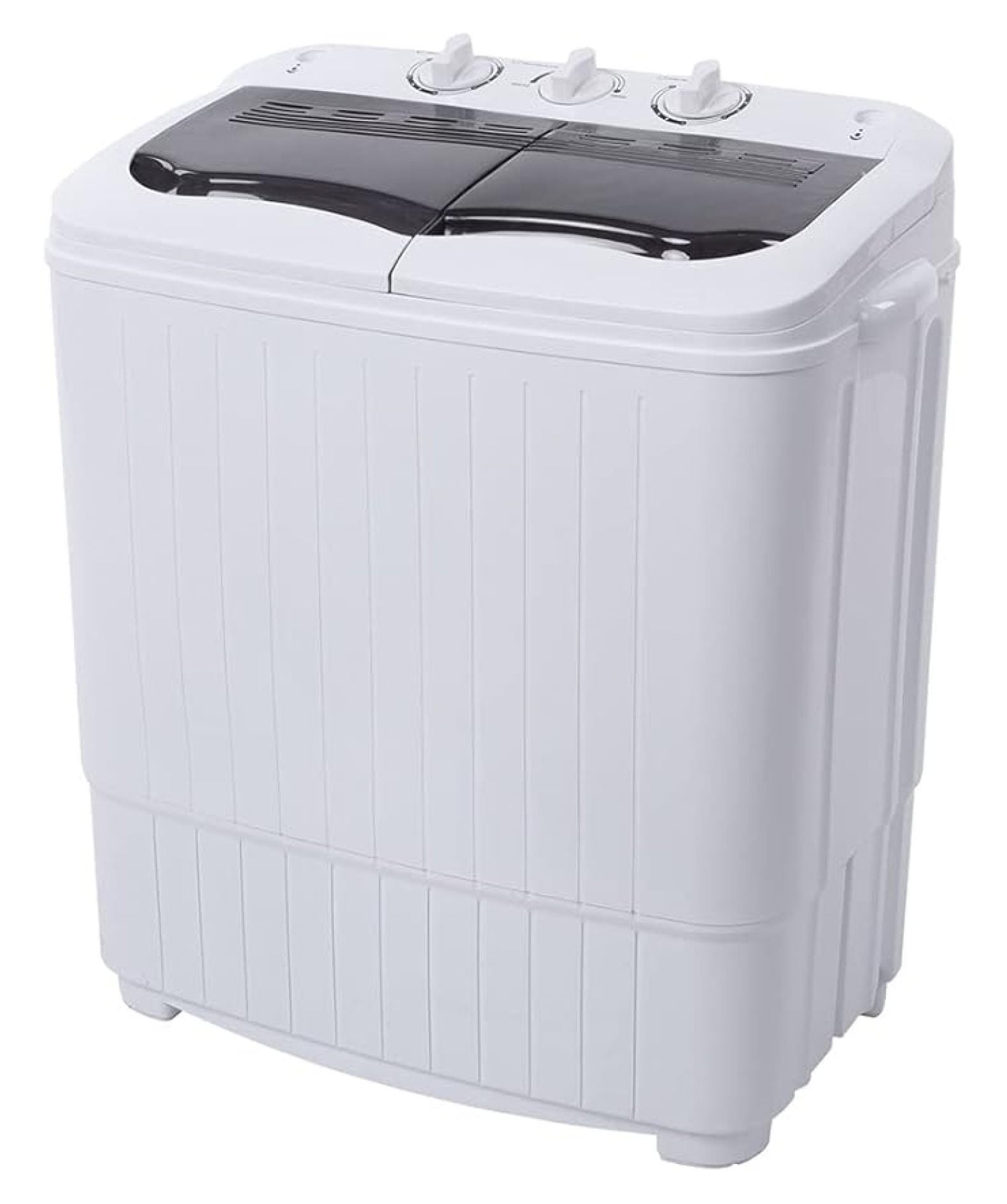 Portable Washing Machine 15LBS Built-in Drain Pump, Compact Mini Washer ...