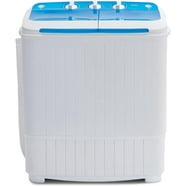KUPPET Portable Washing Machine, 17lbs Compact Twin Tub Wash&Spin Combo ...