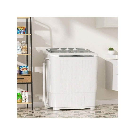 Portable Washing Machine, 16 LBS Compact Mini Washer And Dryer Combo ...