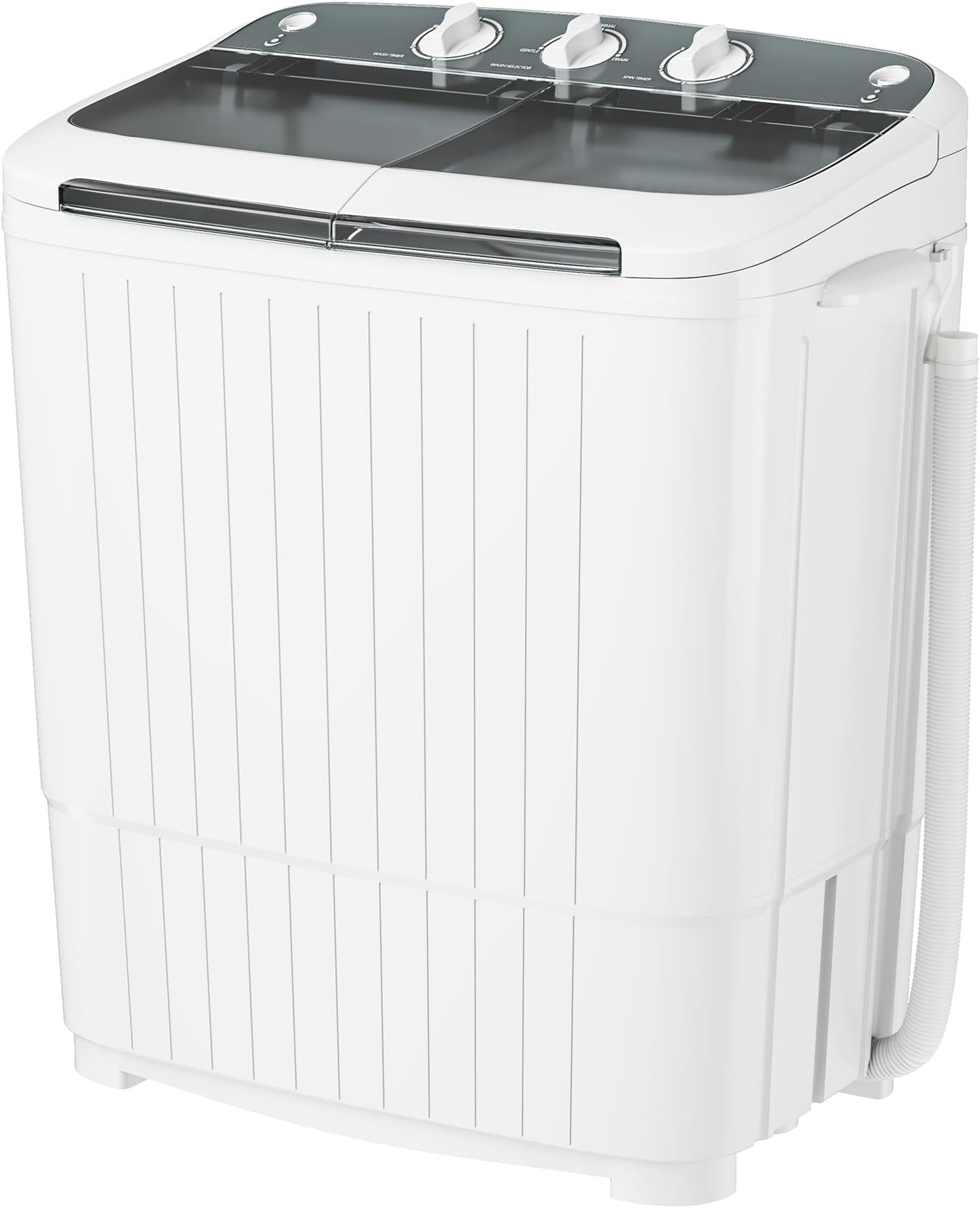 Portable Washing Machine, 2 In 1 Mini Compact Tub Washing Machine ...