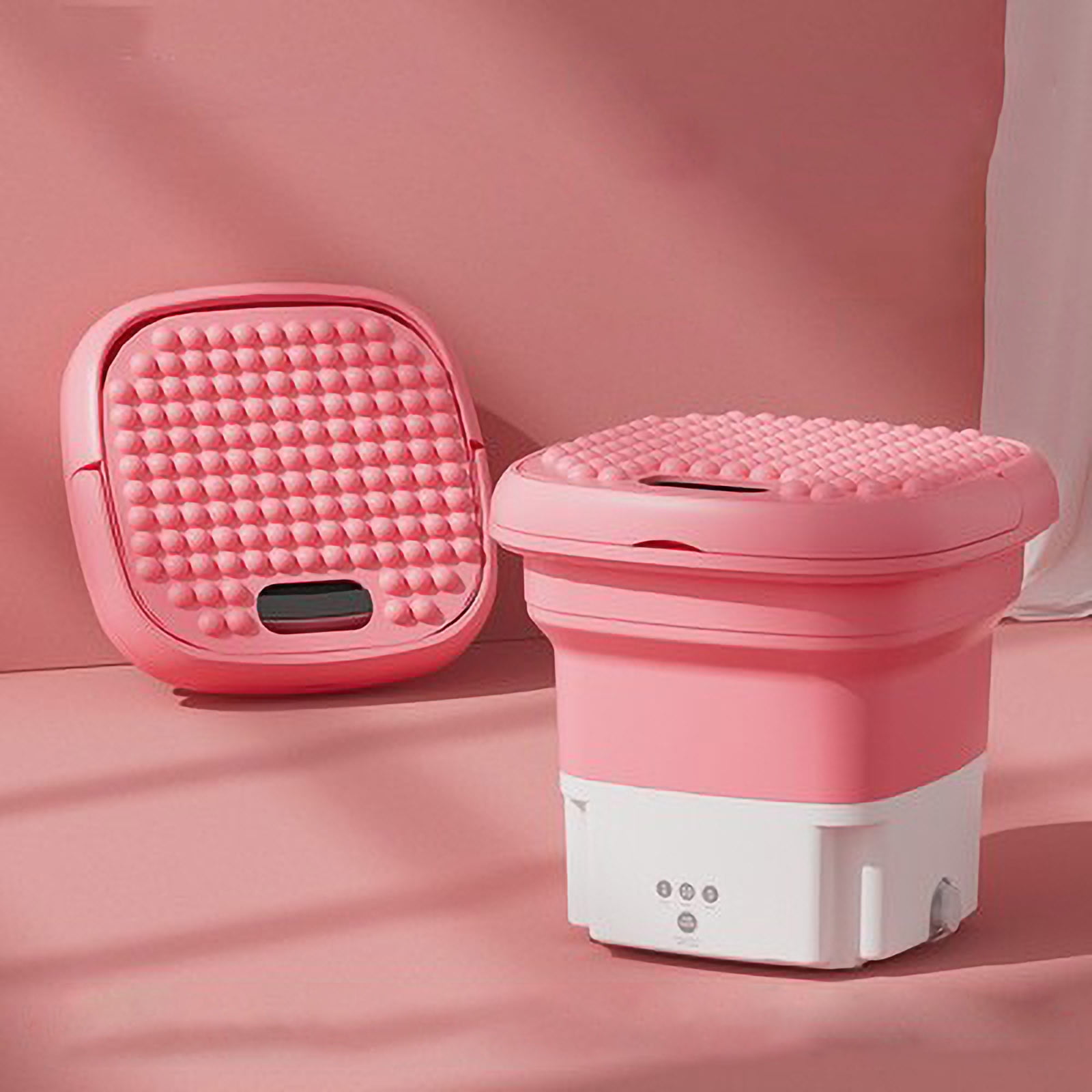Portable Washing Machine, 2.8L Mini Washer and Spin Dryer with Deep ...