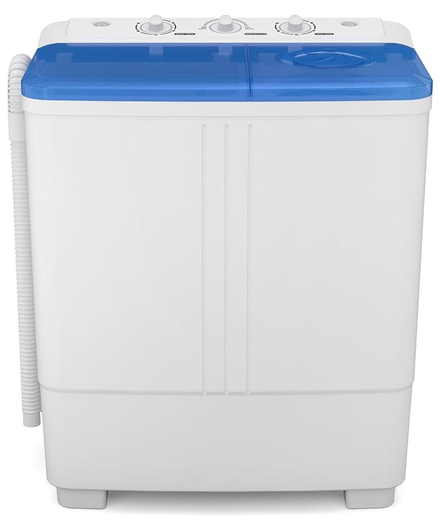 Portable Washing Machine, 20Lbs Compact Twin Tub Laundry Washer with ...