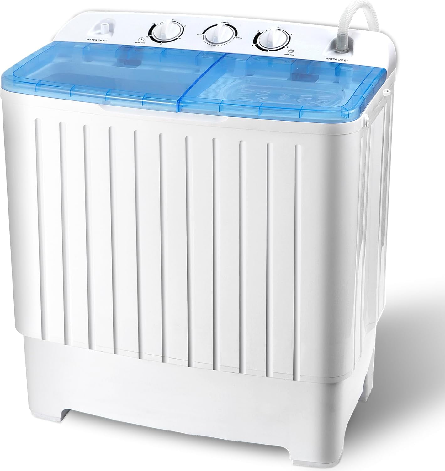 Portable Washing Machine Compact Mini Twin Tub 11lbs Washer Mini ...