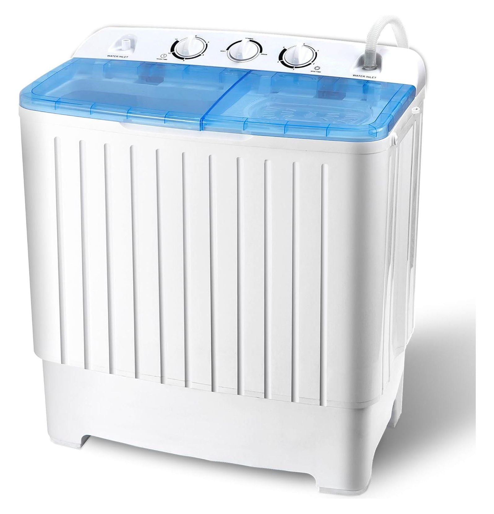 Portable Washing Machine Compact Mini Twin Tub 11lbs Washer Mini ...