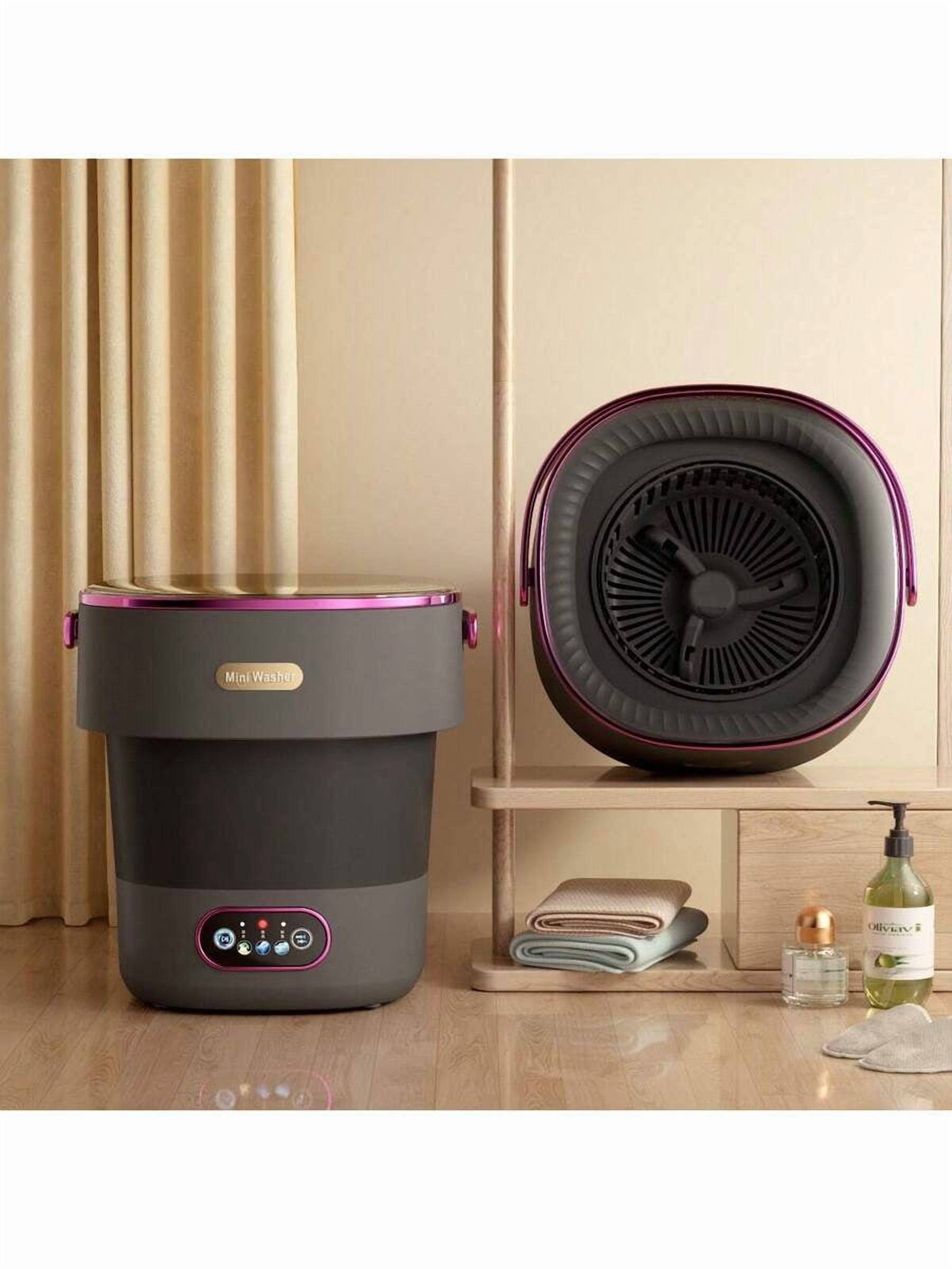 Portable Washing Machine With Spin Dryer, Fully Automatic 13L Folding ...