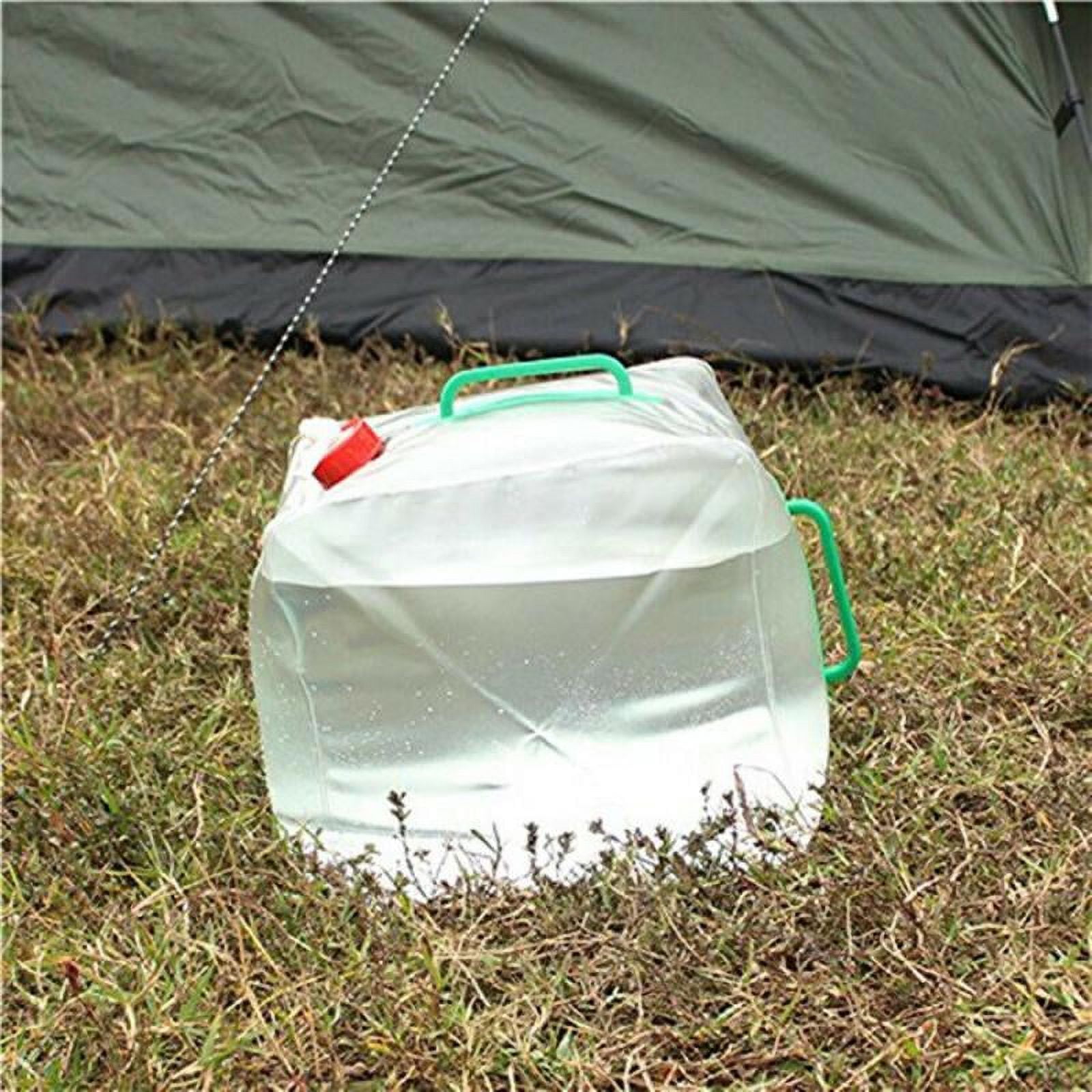 Portable Water Bag Water Container with Spigot, Foldable Water Storage ...
