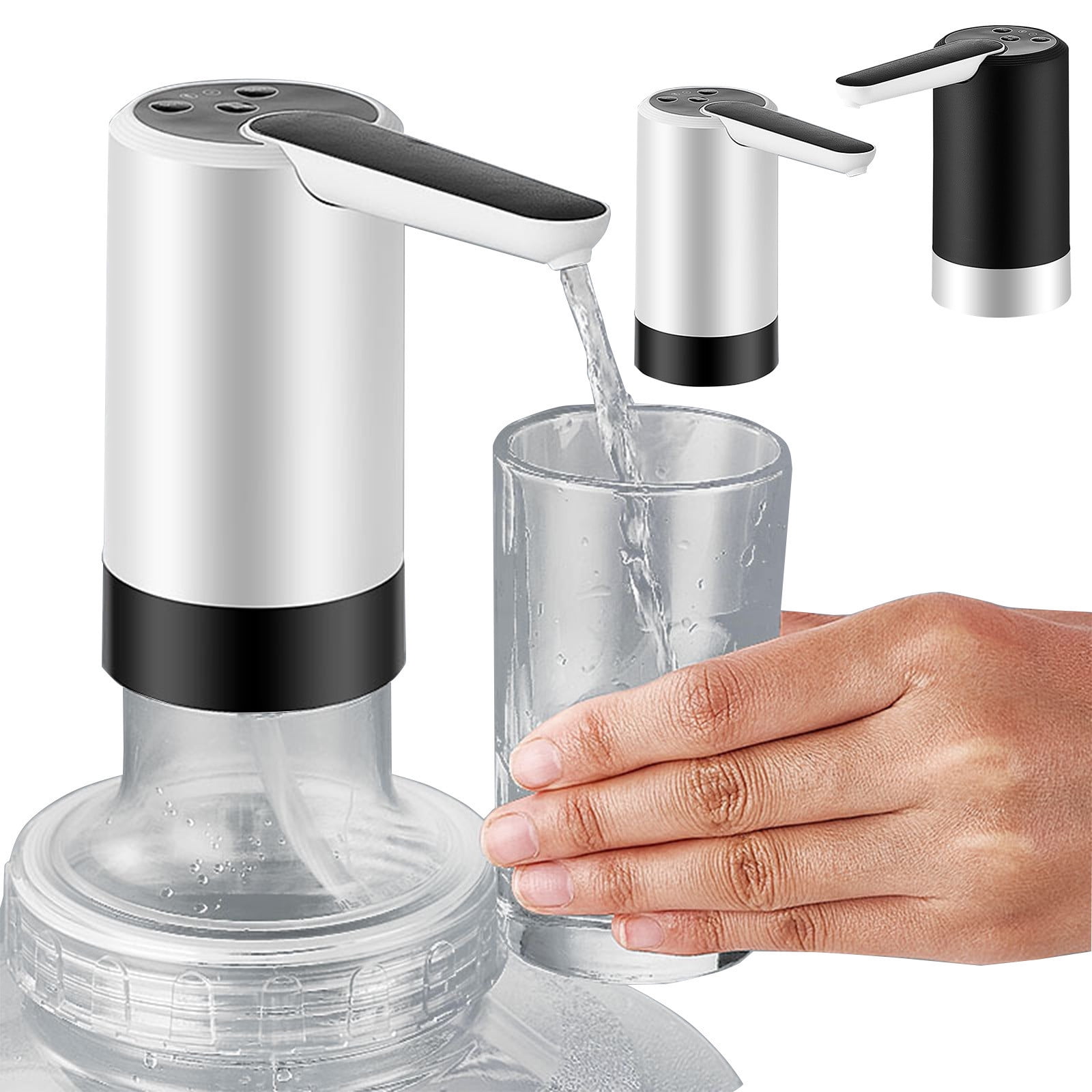 Portable Water Bottle Pump, Portable Water Bottle Pump Desktop Water ...