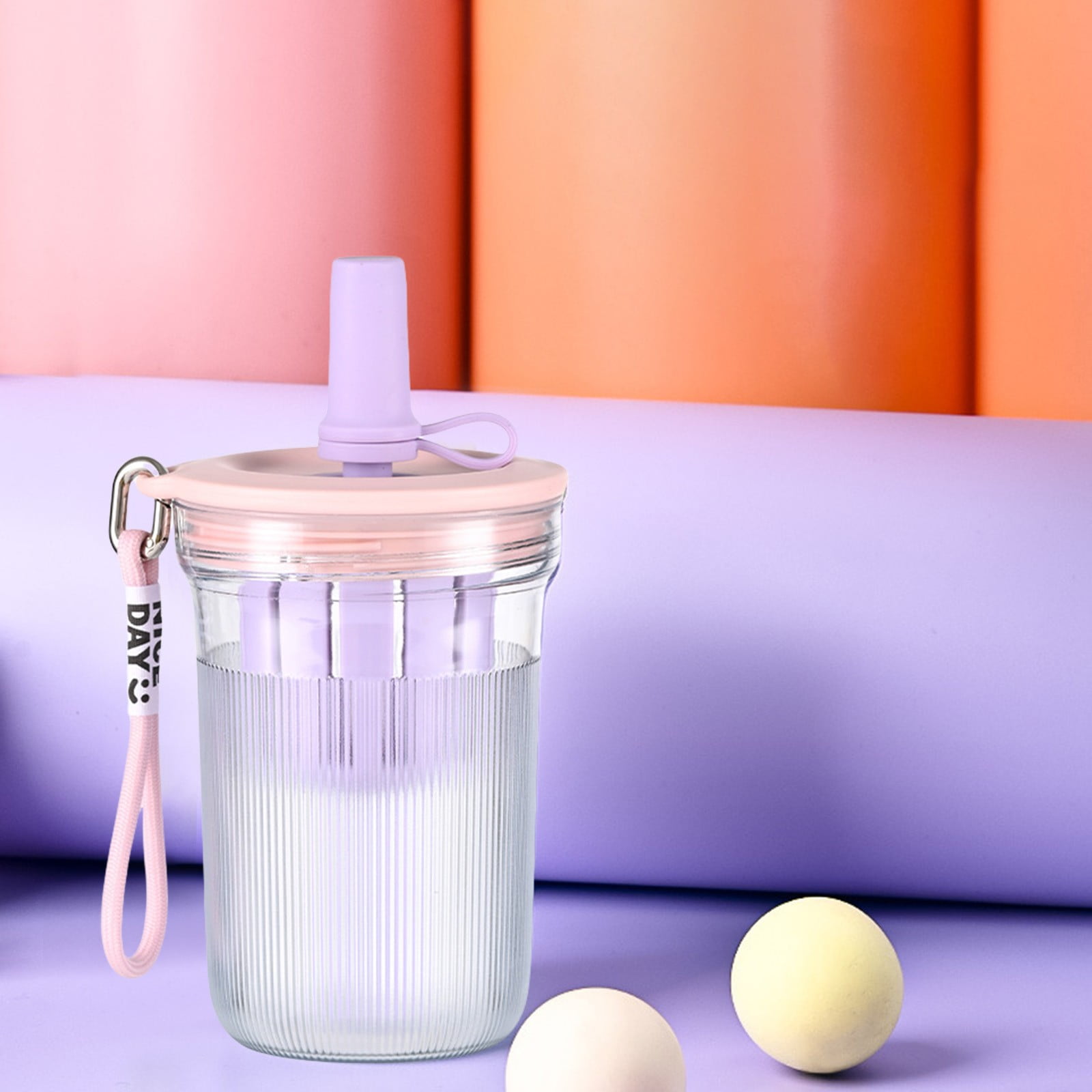 Portable Water Bottle with Tea Filter, Leak Proof Travel Mug, BPA-Free ...