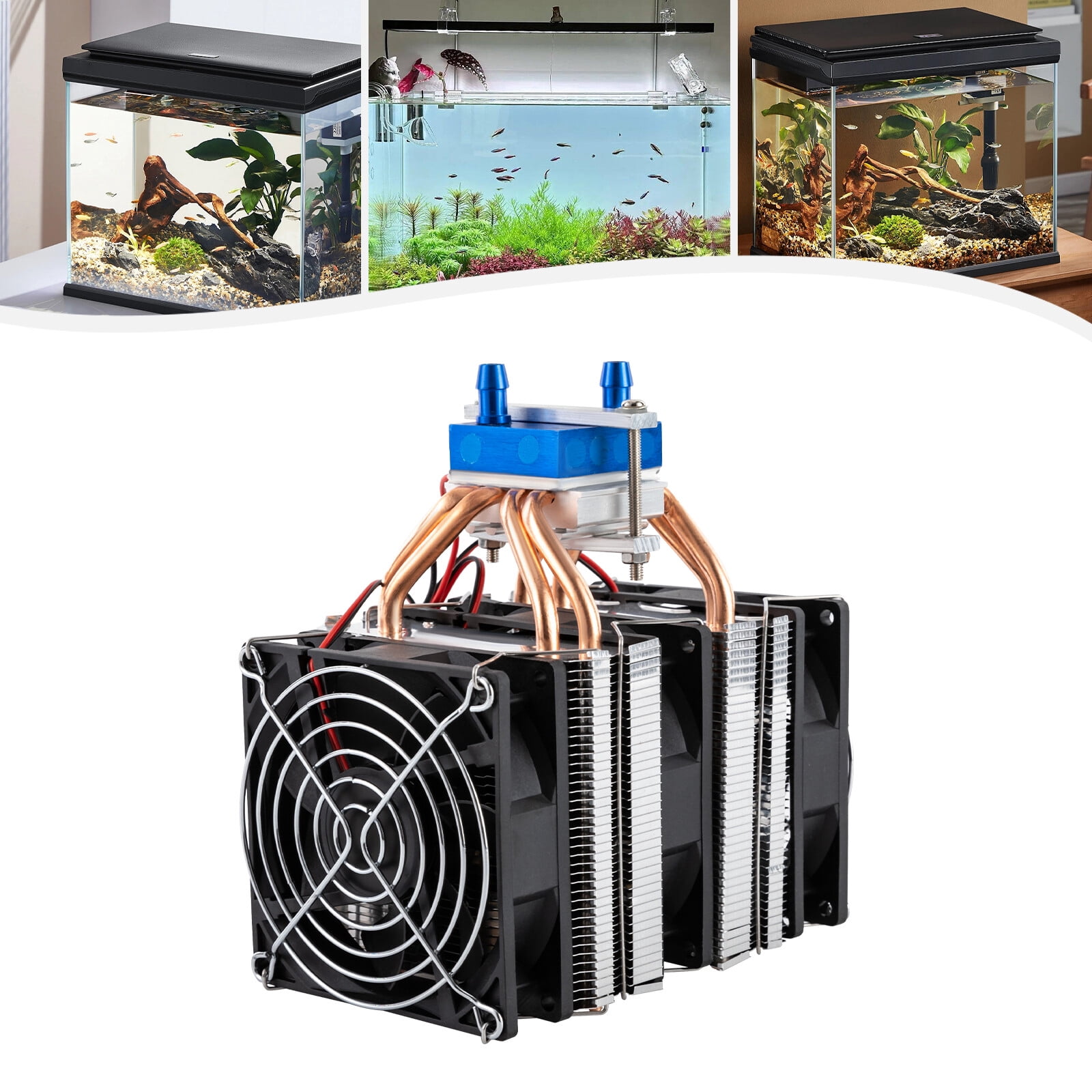 Portable Water Chiller Module - For 2.64-7.93 Gal Aquariums/Liquid ...
