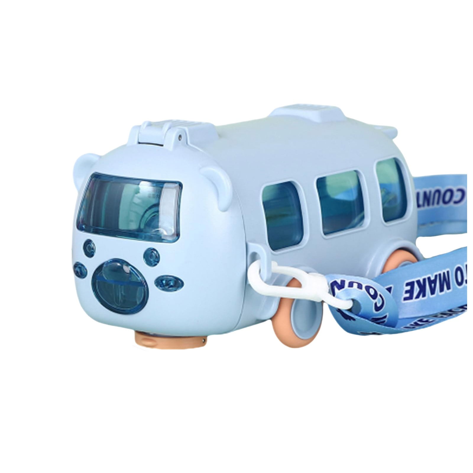 Portable Water Cup In Bus Shape 16 Oz Water Bottle Bus Water Cup With ...