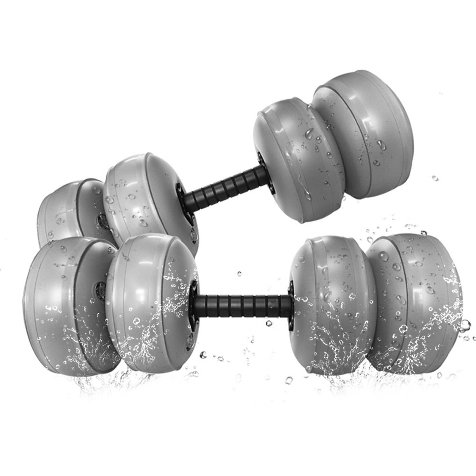 Portable Water-Filled Dumbbell Pair — Soft, Compact Travel Dumbbells ...