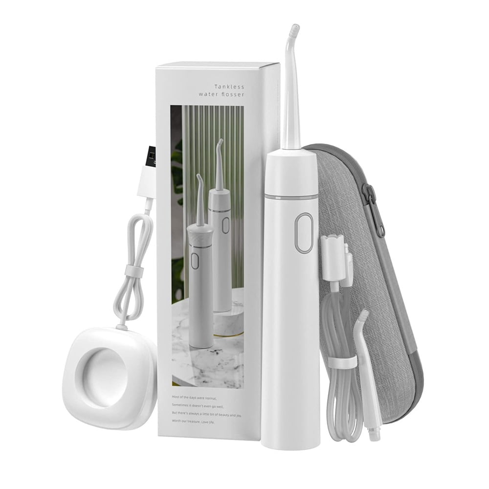 Portable Water Flosser for Teeth Professional Cordless Dental Oral ...