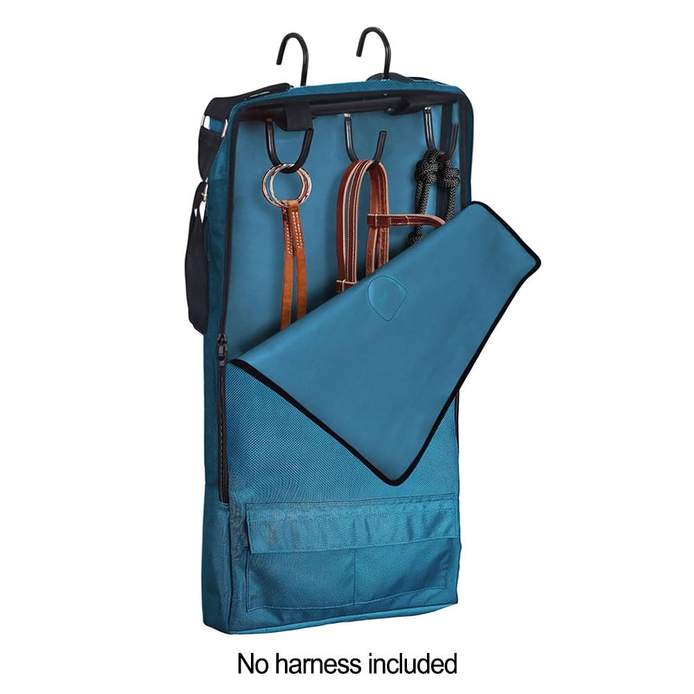 Portable Waterproof BridleHalter Bag with 3 Hook Rack - Stay Organized ...