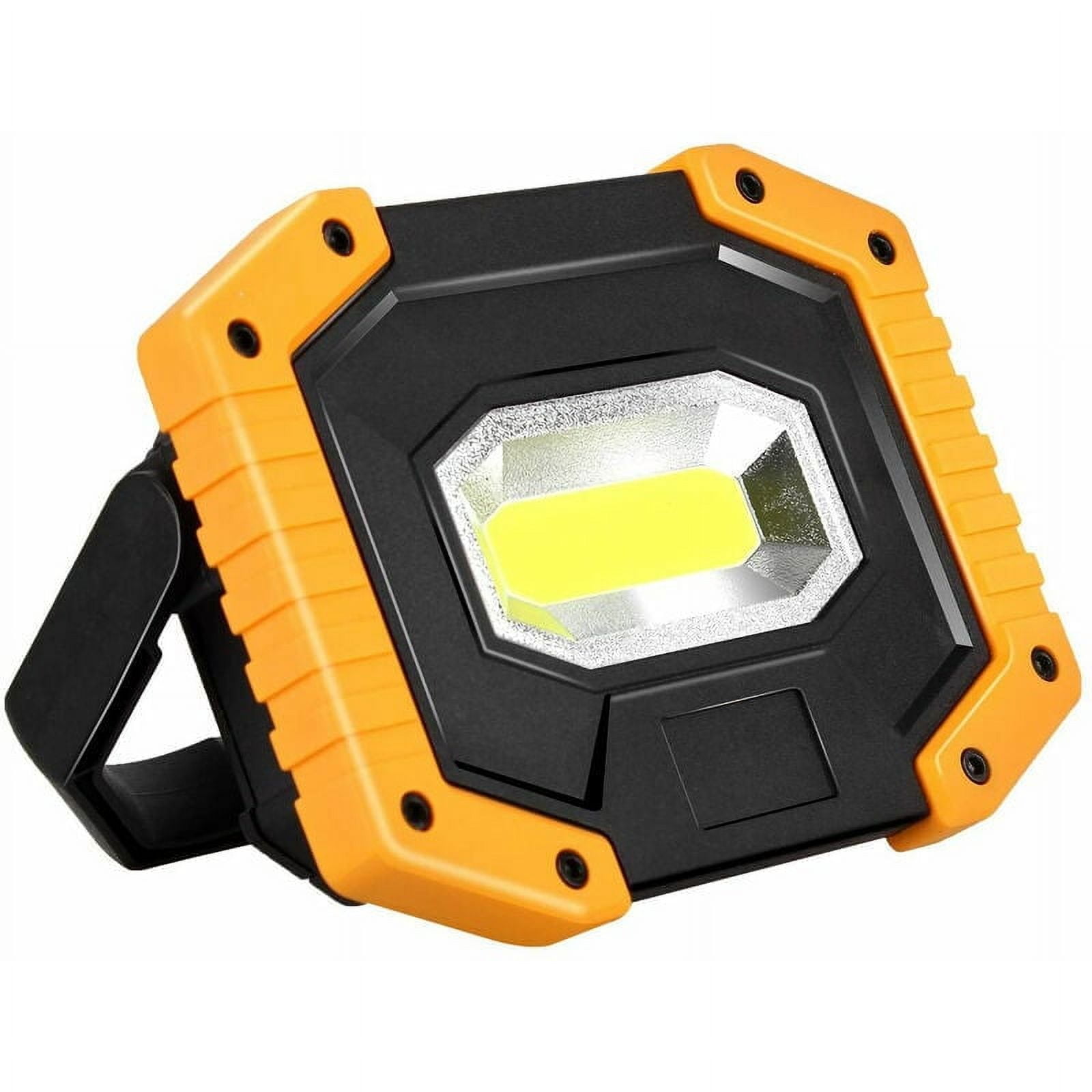 Portable Waterproof Rechargeable Led Work Light, Ultra Bright CoB 30W ...