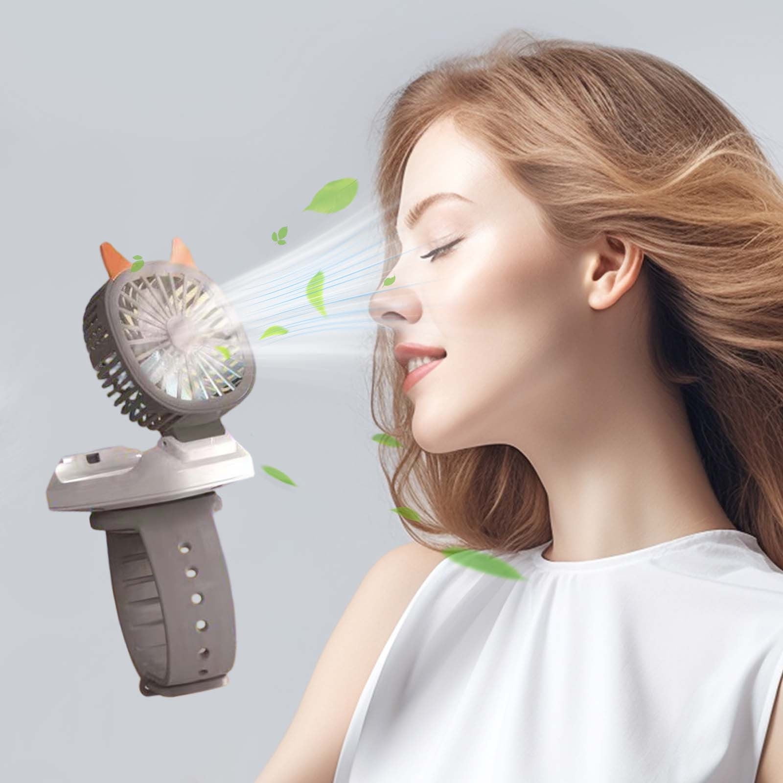 Portable Wear Resistant Wrist Fan Rechargeable Outdoor Watch Fan for ...