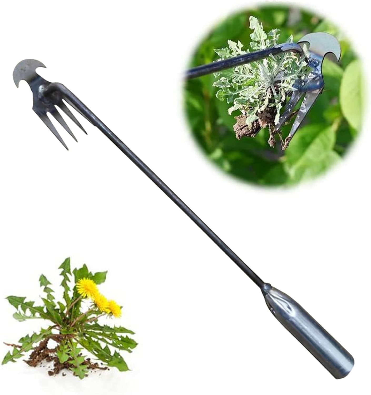Portable Weed Puller Tool for Efficient Garden Weeding - Manganese ...