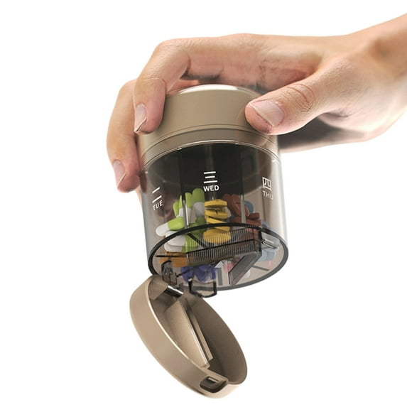 Portable Weekly Organizers for Elderly and Chronic Patients Featuring ...