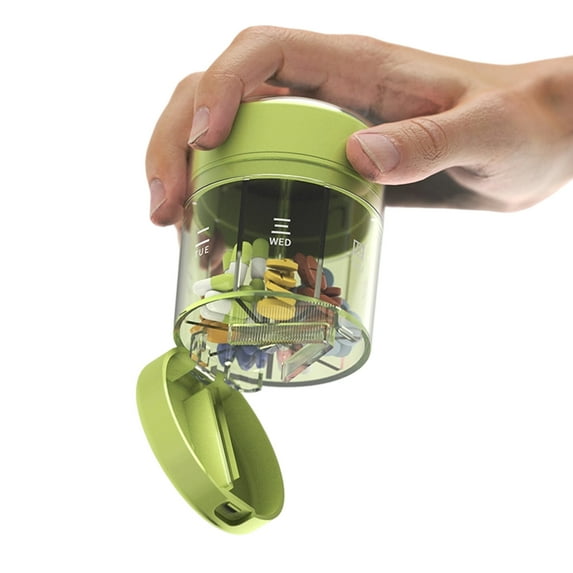 Portable Weekly Organizers for Elderly and Chronic Patients Featuring ...