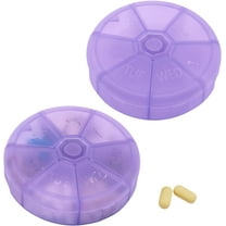 Pill Thing 7-Day Weekly Pill Box Organizer Case, Secure Small Travel ...