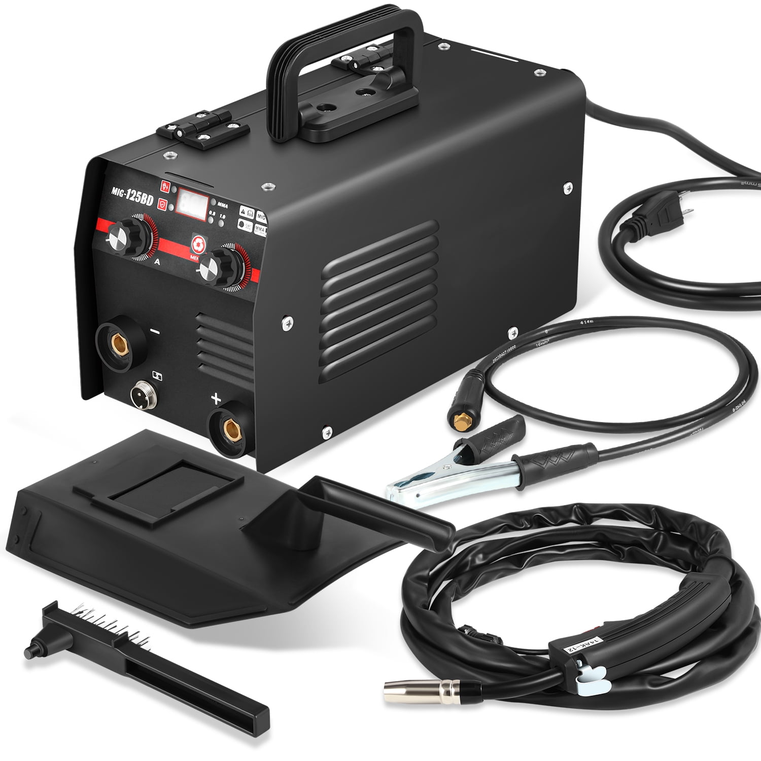 Portable Welding Machine, 120A/110V, 3-in-1 MMA/MIG/TIG Mode, IGBT ...