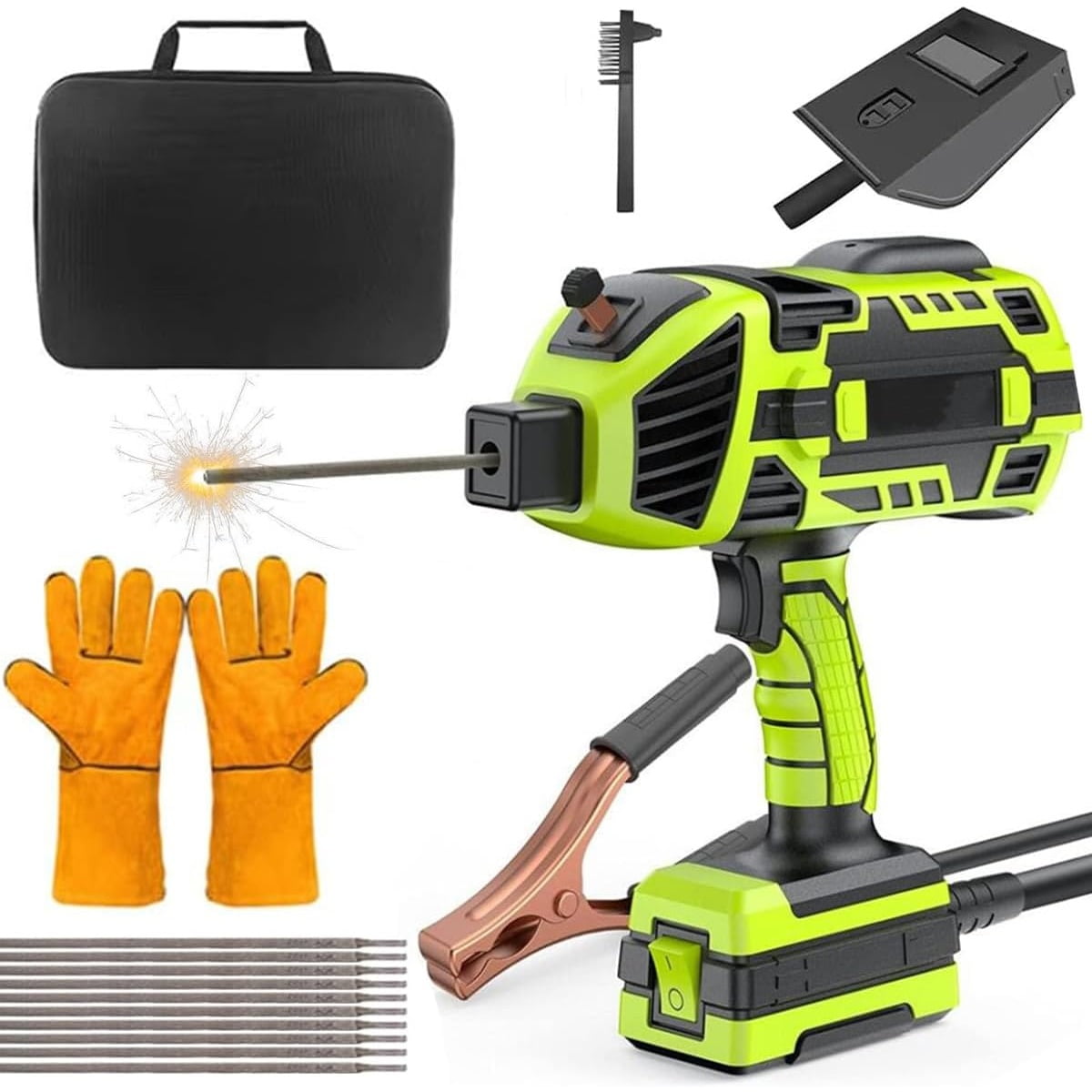 Portable Welding Machine, Upgraded 20-120A ARC Welder Handheld with ...