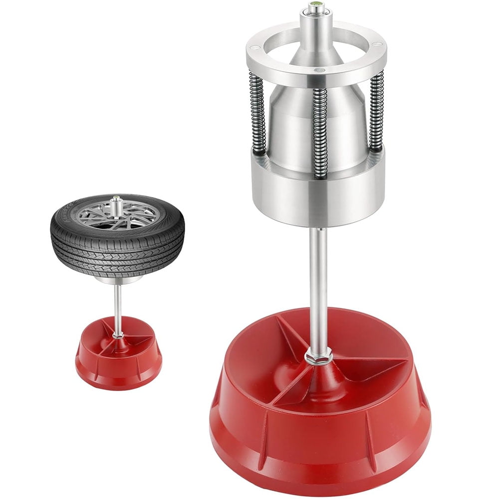 Portable Bubble Wheel Balancer with Bubble Level Static Balancing ...