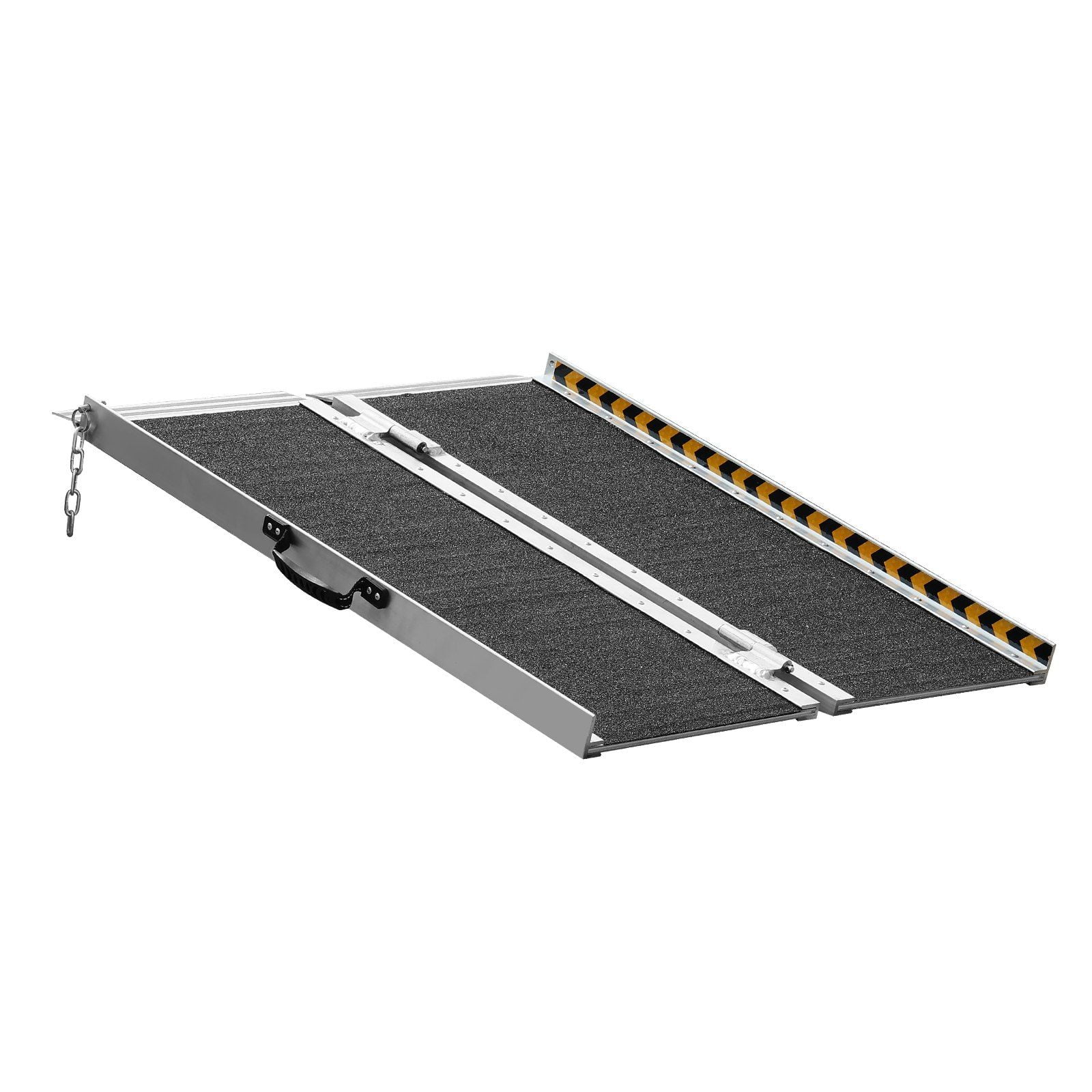 Portable Wheelchair Ramp, 2 ft 800 lbs Capacity, Non-Slip Aluminum ...