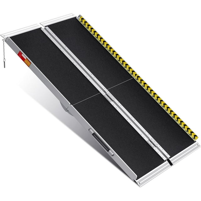 Portable Wheelchair Ramp 2FT/3FT/4FT/5FT/6FT/7FT/8FT/10FT, Non-Slip ...