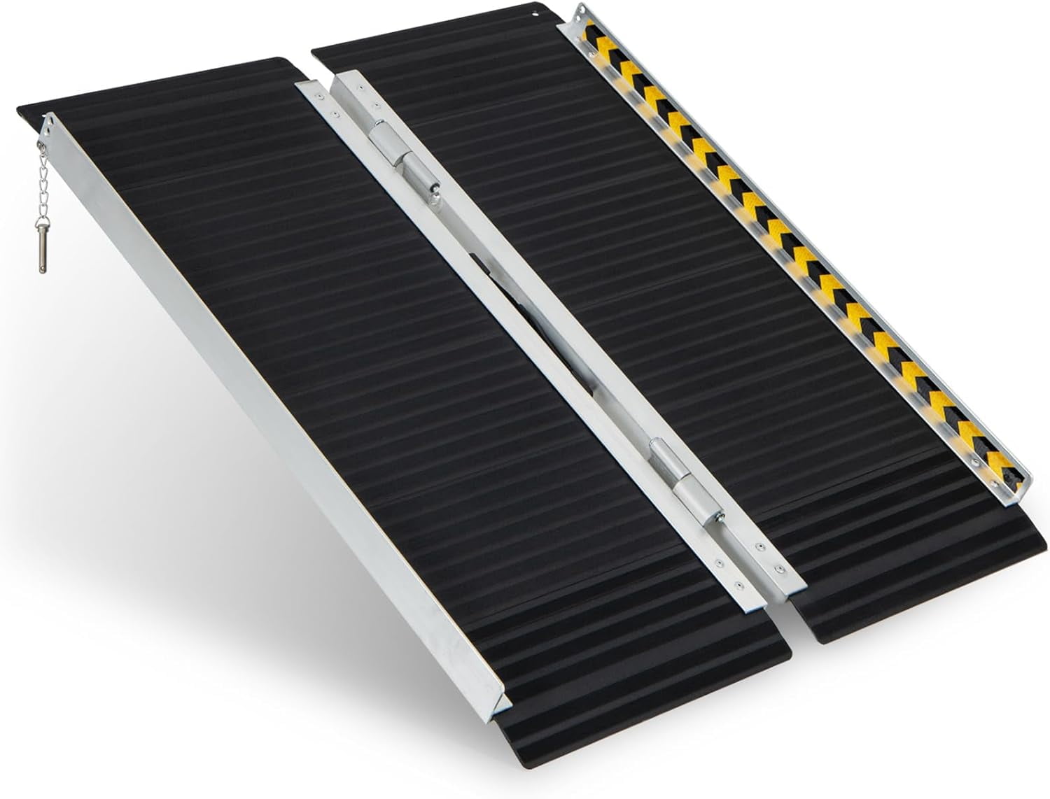 Portable Wheelchair Ramp 3FT, Non-Slip Aluminum Threshold Ramp w ...