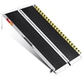 Portable Wheelchair Ramp 4FT Non-Slip Aluminum Folding Handicap Ramp ...