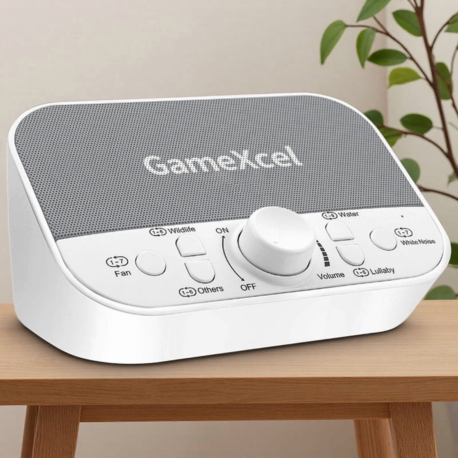 Portable White Noise Machine with 38 Soothing Sounds, Sleep Timer ...