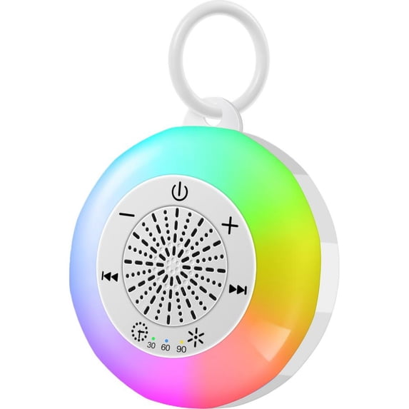 Portable White Noise Sleep Machine, Smart Auto Timer Sound Therapy ...