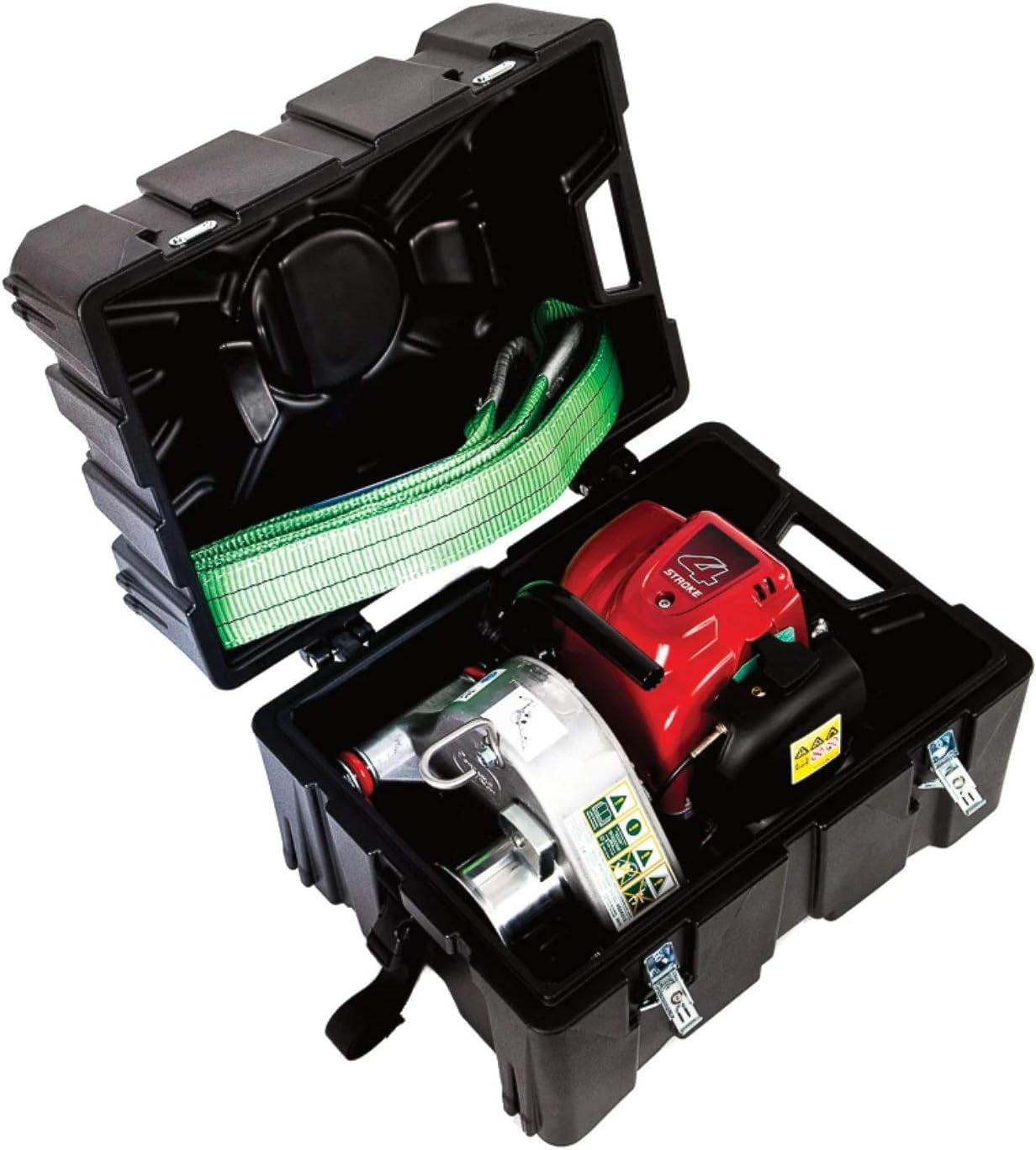 Portable Winch Gas-Powered Capstan Winch - 1,550-Lb. Pulling Capacity ...