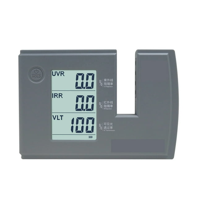 Portable Window Tint Meter, 101 Transmission Ultraviolet Infrared ...